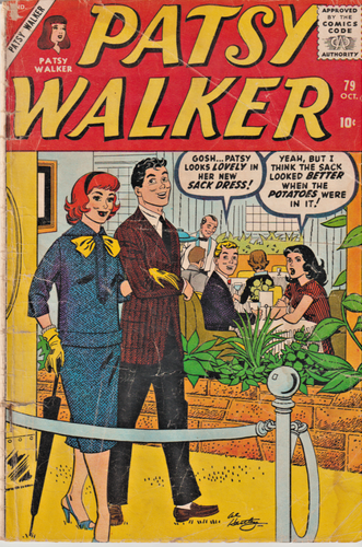PATSY WALKER #79 WITH UNCUT PAPER DOLLS MARVEL SILVER-AGE 1958 | eBay