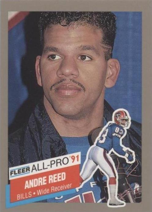 1991 Fleer - ALL-PRO Andre Reed #1 for sale online | eBay