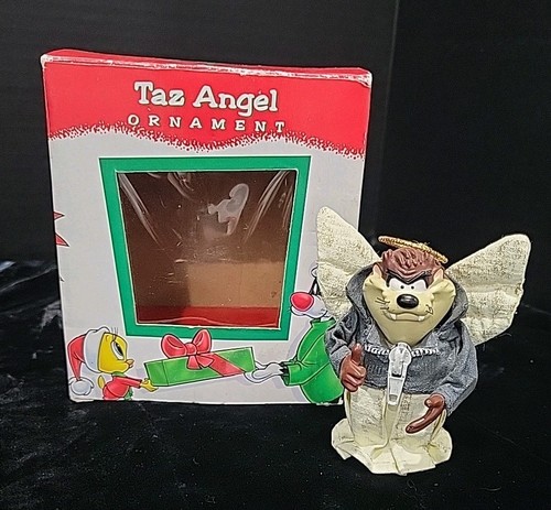 Taz Angel Christmas Tree Ornament Looney Tunes Warner Brother D | eBay