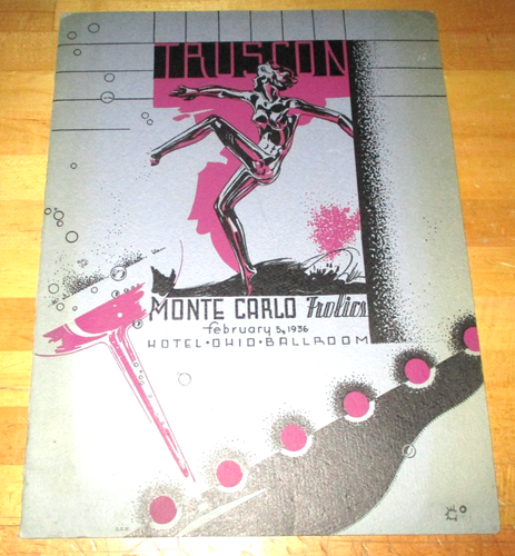 Vintage Truscon Steel Monte Carlo Frolics of 1936 Program | eBay