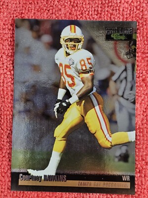 1995 Pro Line Silver 🏈 Card #295 Courtney Hawkins WR Tampa Bay ...