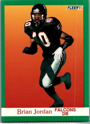 1991 Fleer Football - #205 Brian Jordan | eBay