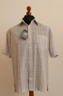Metaphor Vintage Big & Tall Short Sleeve Light Blue/Pink Check Shirts ...