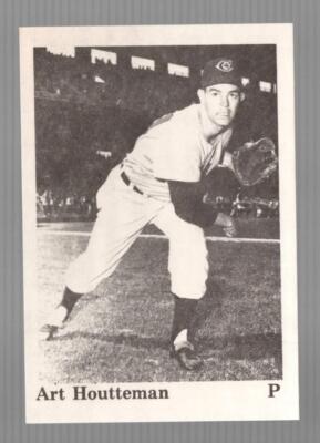 1975 TCMA 1954 Cleveland Indians Art Houtteman #NNO Excellent | eBay