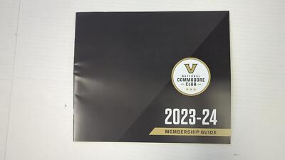 University of Vanderbilt, National Commodore Club membership guide 2023 ...