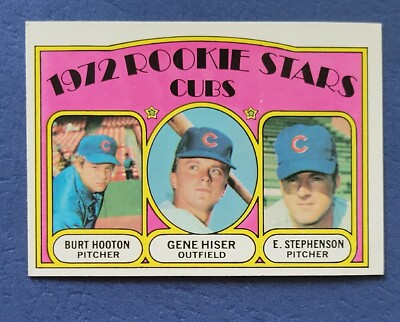 1972 topps baseball - #61 - Rookie Stars - Burt Hooton, Gene Hiser ...