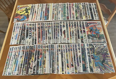 SUPERMAN Comics (2nd Series 1987-1995) Issues #1 - #97- Lot of 97 NM+ ...