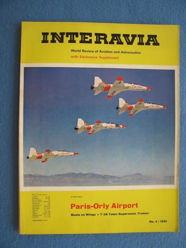 INTERAVIA AVIATION MAGAZINE - No. 4 - 1961 | eBay