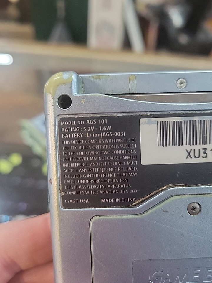 Nintendo Gameboy Advance SP Handheld Console - Parts | eBay