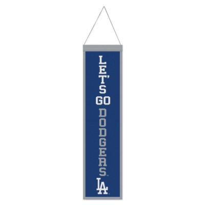 Los Angeles Dodgers 8x32 Heritage Slogan Design Wool Banner [NEW] MLB ...