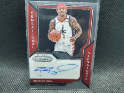 2020-21 Panini Prizm Sensational Signatures Bradley Beal Auto #SS-BBL ...