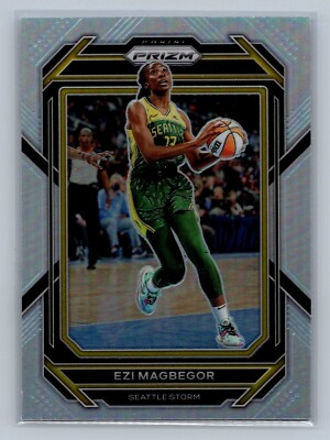 EZI MAGBEGOR 2023 Panini Prizm WNBA SILVER PRIZM #71 Seattle Storm | eBay