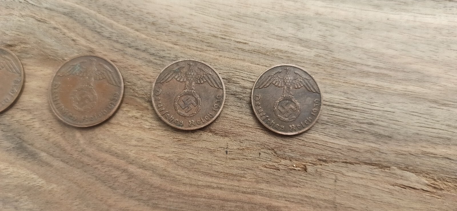 Original German Coin #1 1939 WW2-Wehrmacht Reichspfennigs WWII-RARE ...