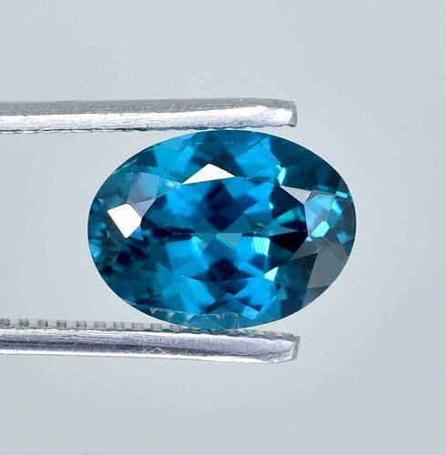 12X8.7mm Natural Indicolite Blue Green Tourmaline Oval Cut Loose ...