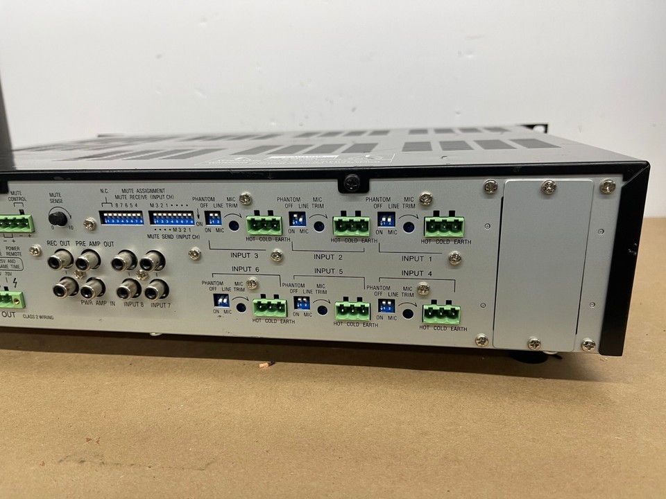 TOA A-706 Mixer Amplifier 700 Series Integrated Amplifier 60W - TESTED ...