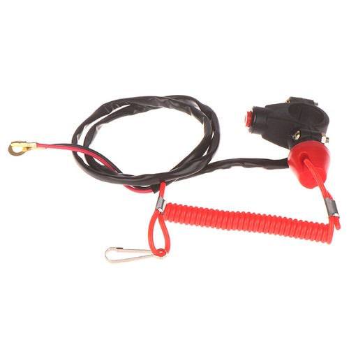ATV Motorcycle Boat Tether Lanyard Emergency Kill Stop Engine Switch ...