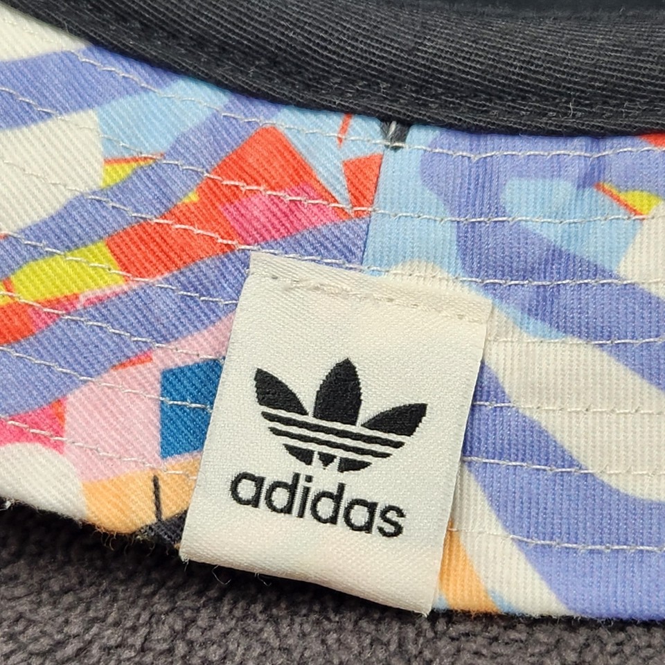 Adidas Love Unites Bucket Hat OSFM Sun Swimming Colorful Abstract Art ...
