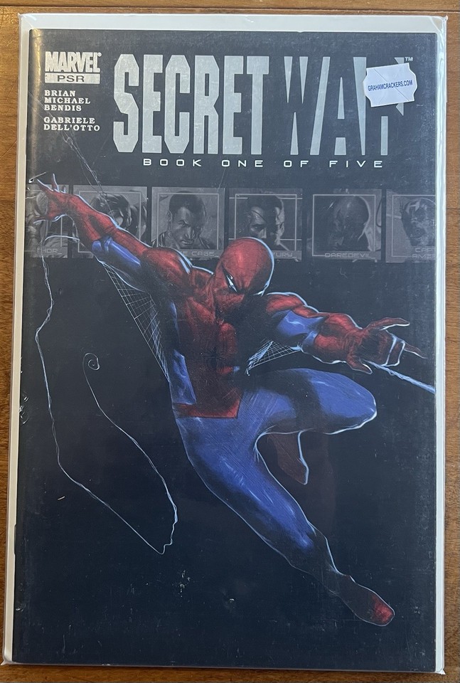 Secret War #1- Brian Michael Bendis Writing/Gabrielle Dell'Otto Cover ...