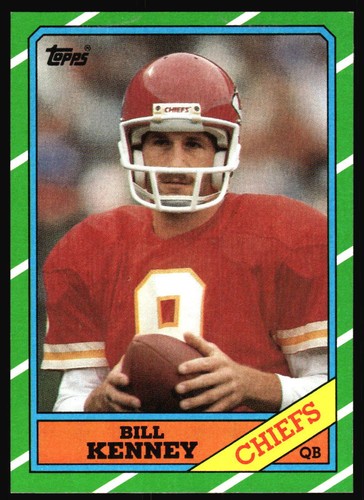 1986 Topps Bill Kenney #304 Kansas City Chiefs | eBay