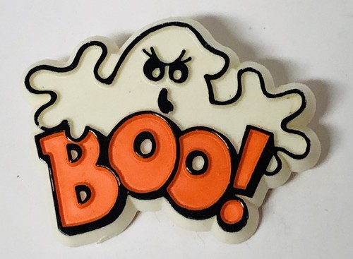 Halloween Hallmark 1981 Boo Ghost Collectible Pin Brooch Vintage | eBay