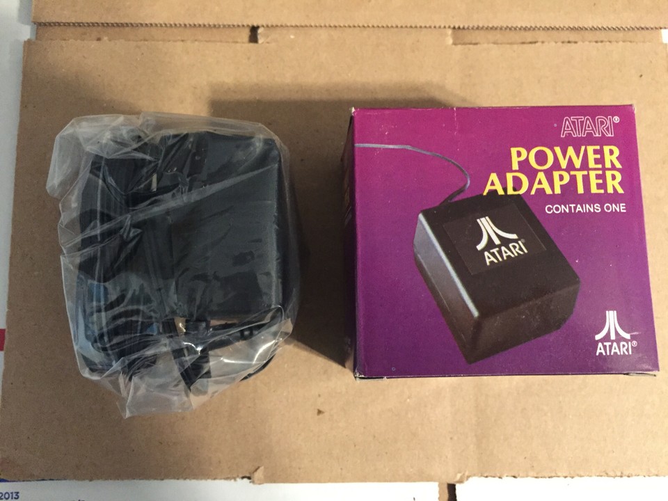 2600 POWER SUPPLY AC Adapter Plug Orig Atari New Purple | eBay
