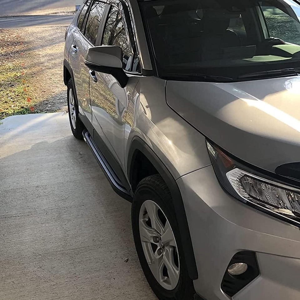 2P Side Steps for 2019-2025 Toyota RAV4 Running Boards Nerf Bar ...