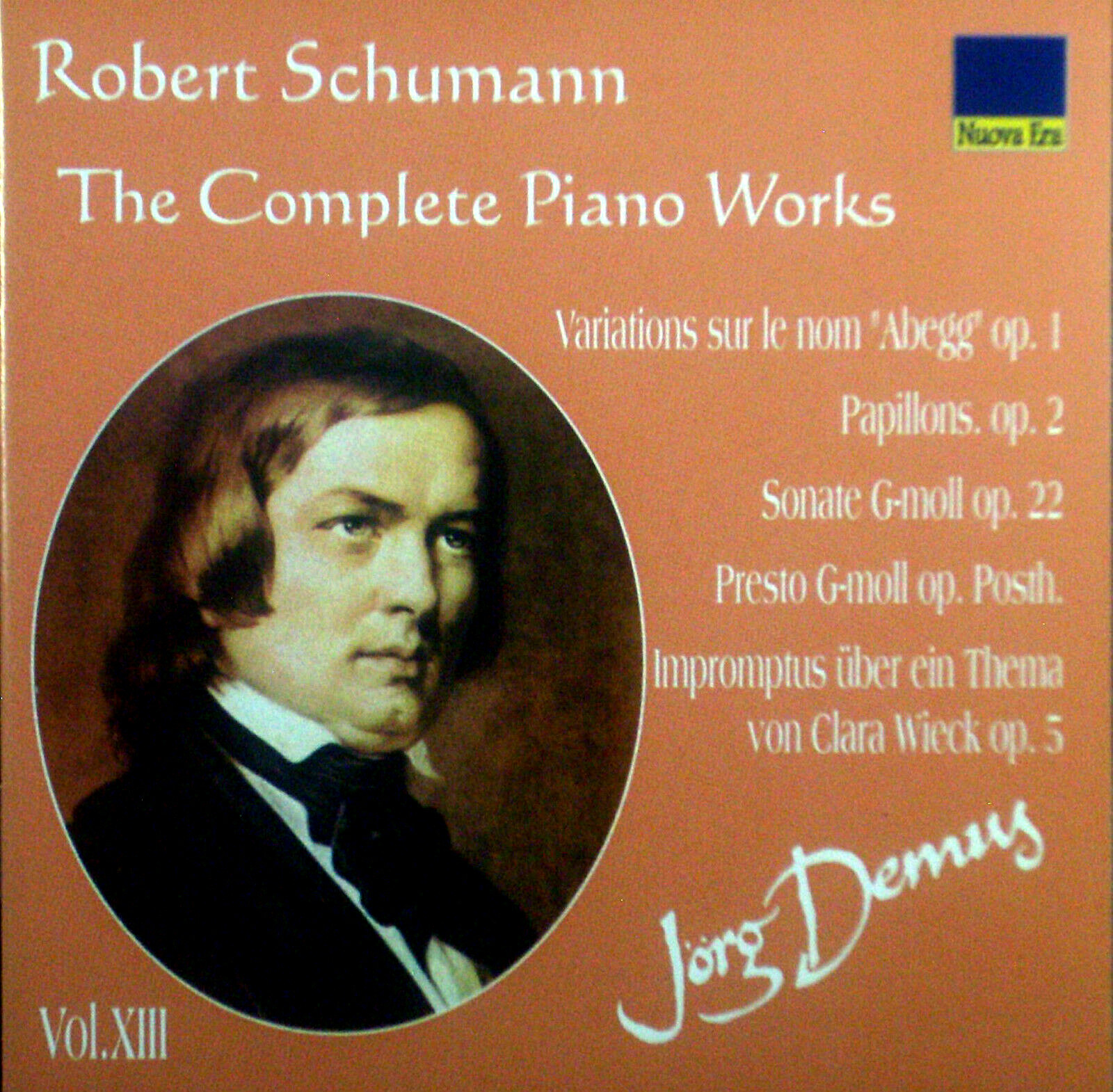 Cd Robert Schumann - The Complete Piano Works Vol. 13, Jörg Demus | eBay