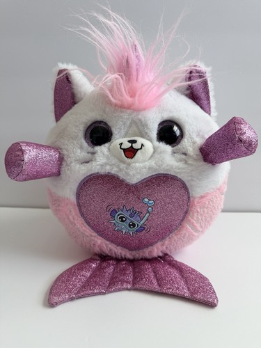Rainbowcorn Zuru Kitticorn Mermaid kitty pink & white plush stuffed ...