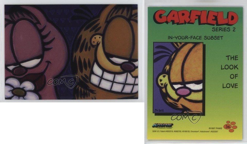 1997 Krome Garfield Series 2 Garfield Arlene #36 2a1 | eBay UK