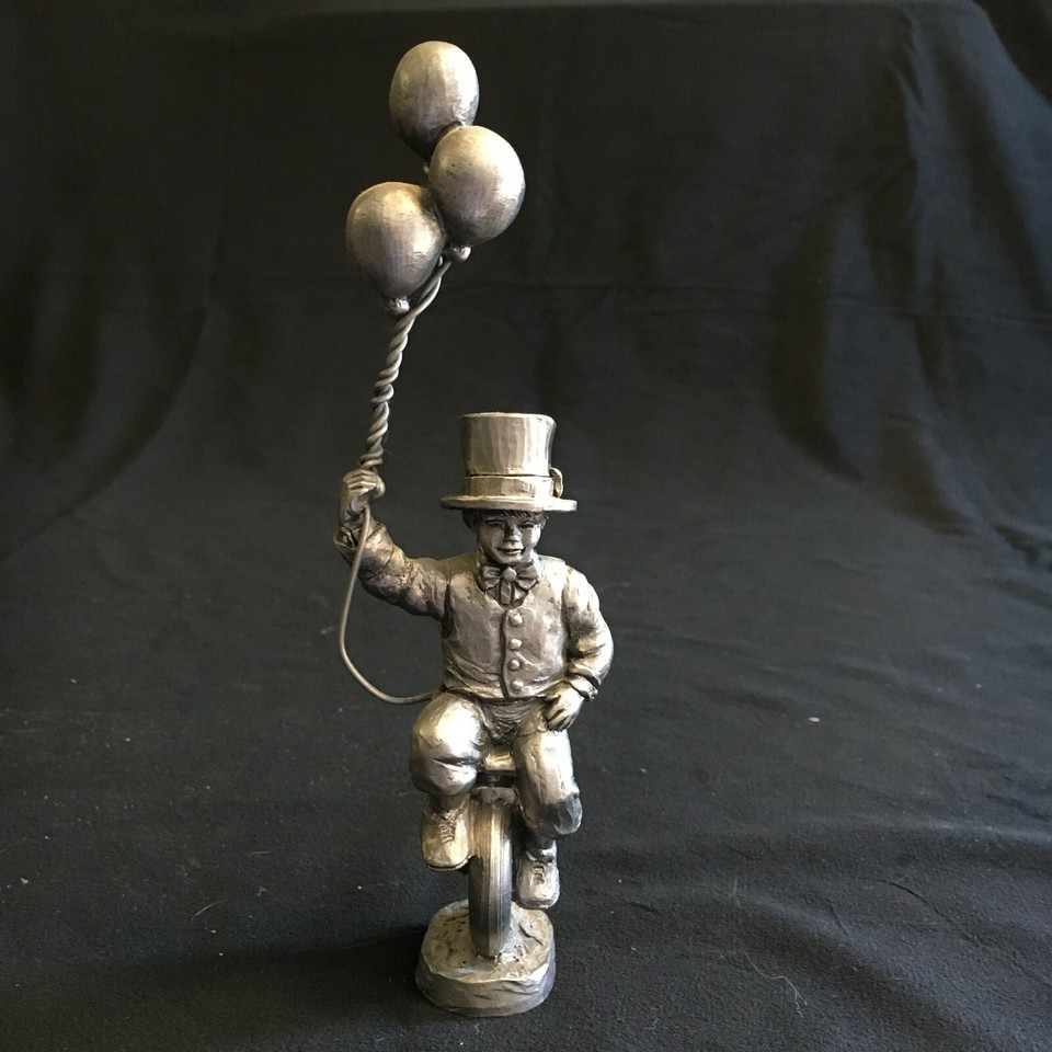 RARE Vintage MICHAEL RICKER Pewter Backyard Circus Parade | eBay