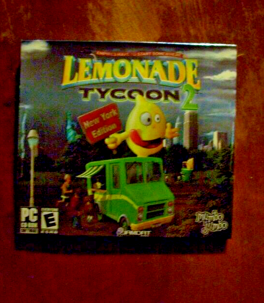 FACTORY SEALED PC GAME CD ROM LEMONADE TYCOON 2 NEW YORK EDITION | eBay