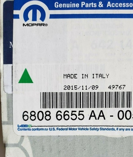 Exhaust Manifold Gasket Mopar 68086655AA for sale online | eBay