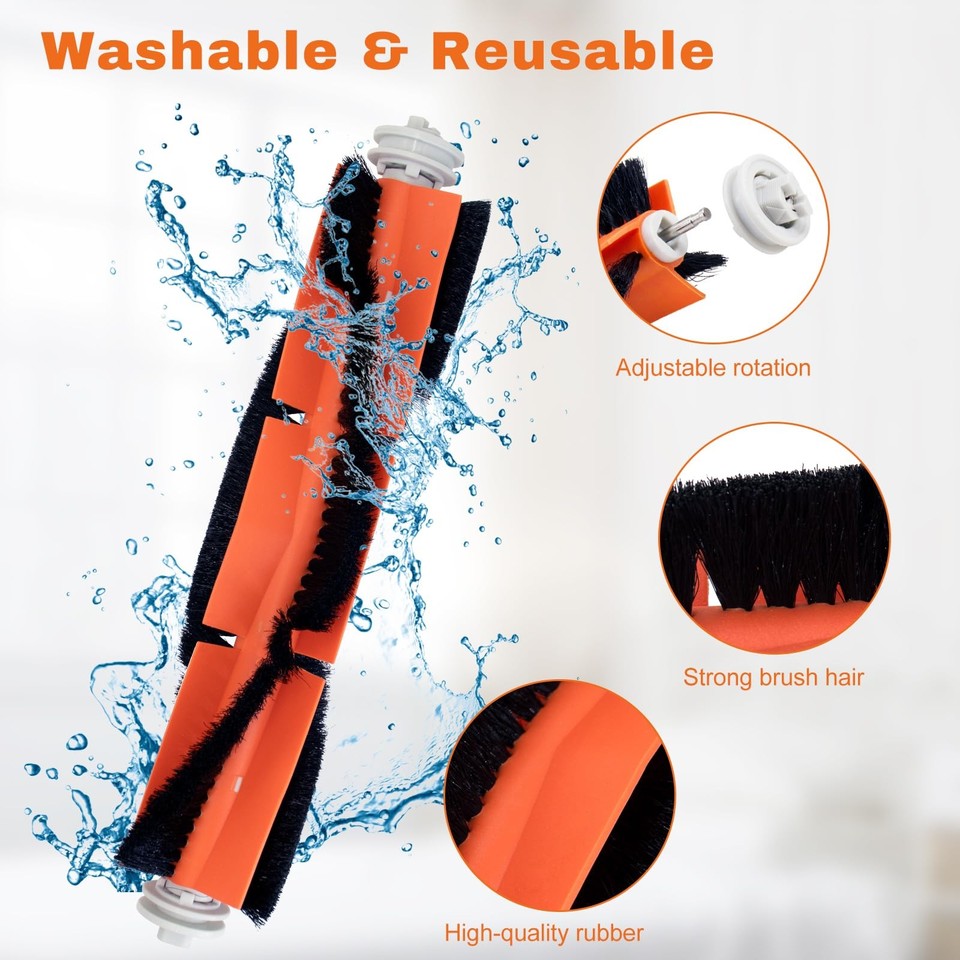 Accessori di ricambio da 17 pezzi compatibili con Dreame D9 D9 Max L10 ...