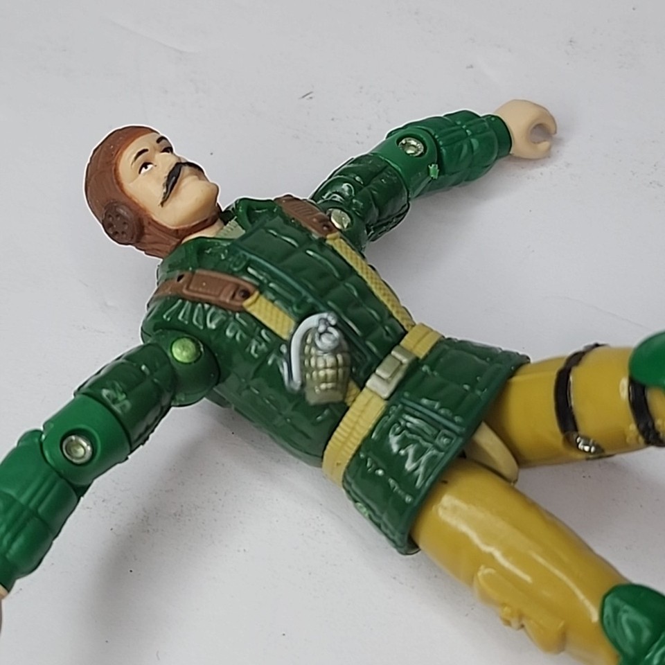 2005 Gi Joe Oktober Guard 3.75" Horror Show v1 Figure Complete Comic ...
