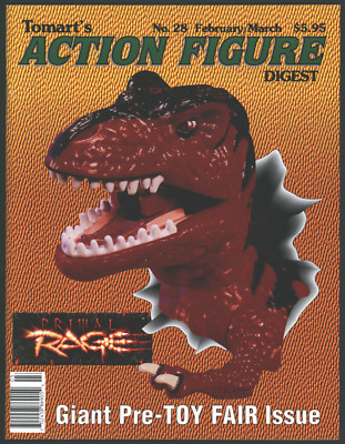 Action Figure Digest #28 VTG 1996 Primal Rage Diablo Action Figure ...