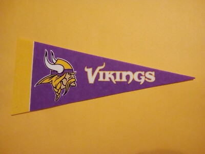 NFL MINNESOTA VIKINGS 9 INCH LOGO CAR ANTENNA BANNER GREAT FOR ...