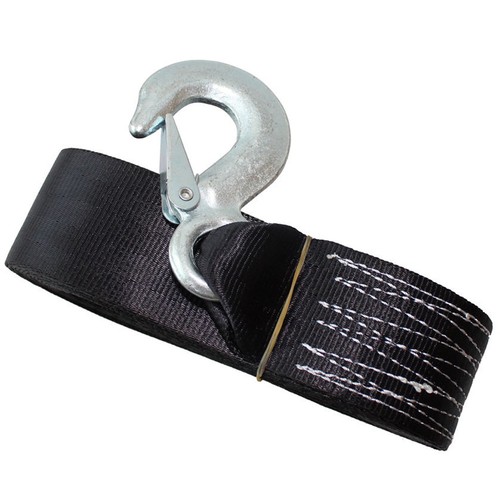 2x 2000Kg Winch Webbing Strap 10Mx 50mm Snap Hook HOOK BOAT TRAILER Tie ...