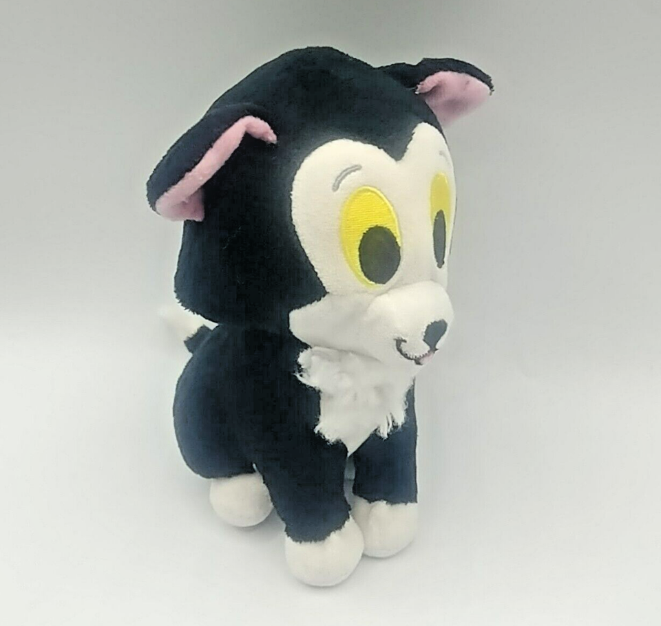 Disney Pinocchio Figaro Cat Plush Stuffed Animal Black cat Toy | eBay