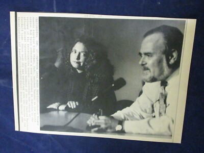 1990 Boston Herald Lisa Olsen sports reporter courtroom Vintage Wire ...