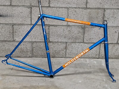 Vintage Retro Holdsworth Road Bike Frame Fork Headset 57cm 27in. | eBay