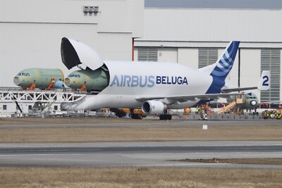 Airbus Beluga Plane Unloading GLOSSY POSTER PICTURE PHOTO PRINT BANNER ...