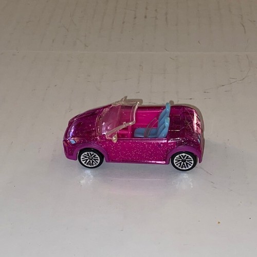 Mattel Polly Pocket 2007 Pink Convertible Sparkly Car | eBay