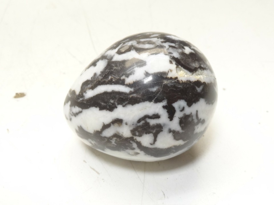 Natural Beautiful Zebra Rock White Tiger Stone Polish Aquarium Collect ...