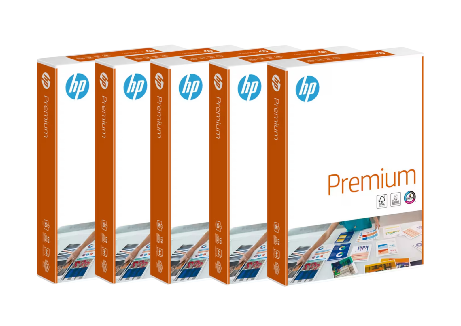 HP Premium Printer Paper A4 90gsm (250-2500 Sheets) Half Reams Copier ...
