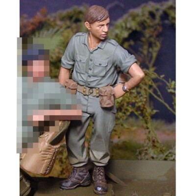 1/35 Resin Model figure Soldier Australian APC Officer Military theme ...