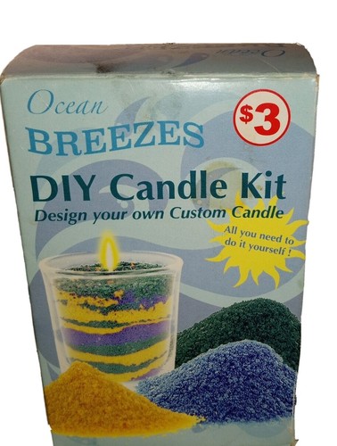 NOS DIY Candle Making Kit Tri Color Gift Crafts Boho | eBay