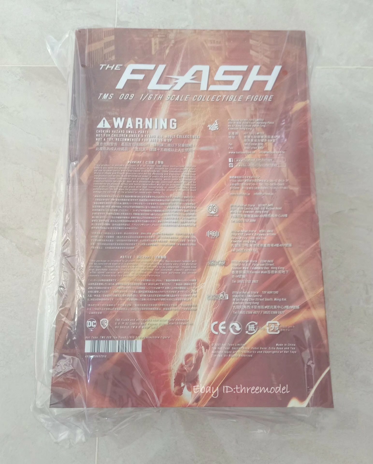 Hot Toys HT 1/6Scale TMS009 Flashpoint The Flash Action Figure In Stock ...