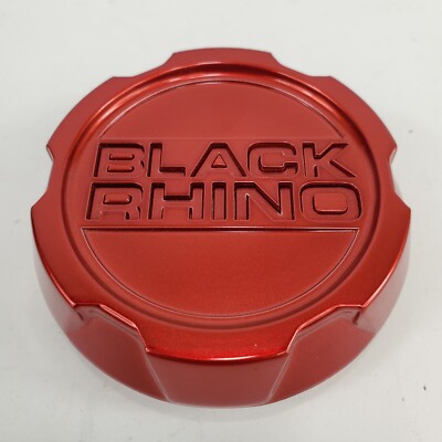 Black Rhino Gloss Red Wheel Center Cap Hub Cap PSC022ABLAGRD9 Snap in ...