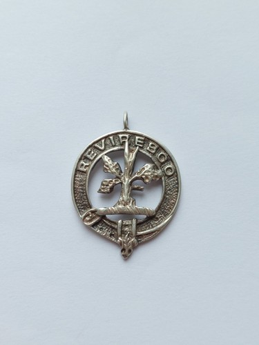 Vintage Scottish Sterling Small Clan Badge Reviresco Maker Pendant | eBay
