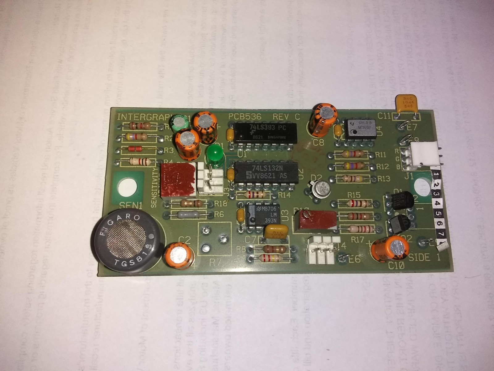 INTERGRAPH PCB536 REV C BOARD (PCB 536) | eBay